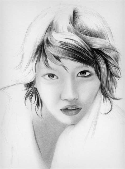 이유리 연필초상화 그림 그리기 초상화갤러리 초상화제작 드로잉이즈
