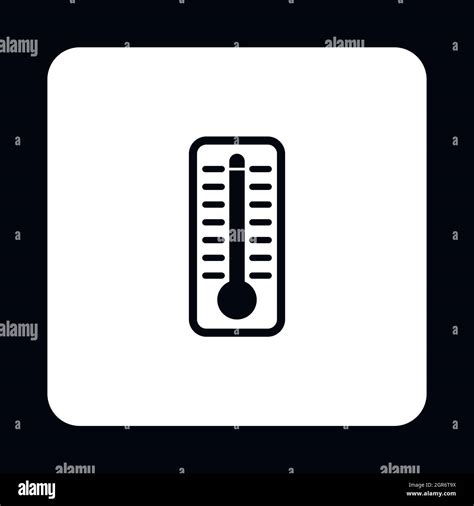 Thermometer Indicates High Temperature Icon Stock Vector Image And Art Alamy
