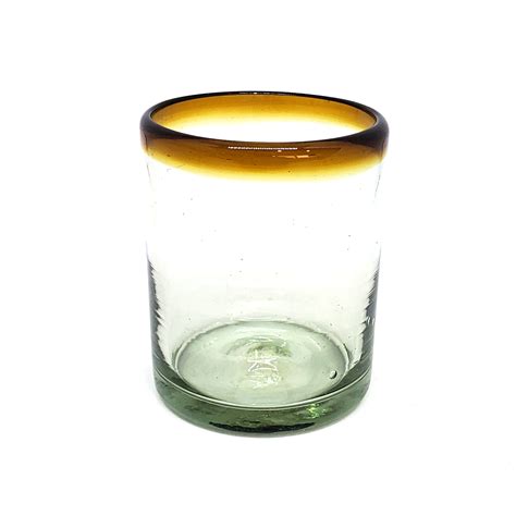 Mexhandcraft Mx Amber Glassware