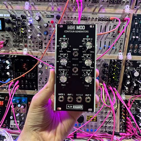 Ajh Synth Minimod Contour Generators Envelope Generator Eg Reverb