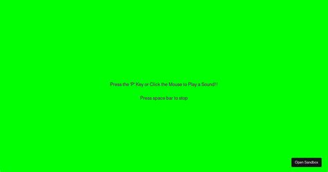 Creating A Sound File Player Starter Codesandbox