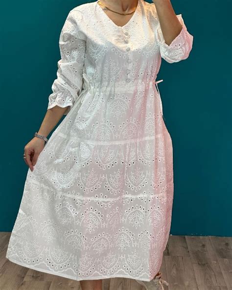 ۲۳ مدل پیراهن خامه دوزی بلند که هم برای بهار و هم برای تابستان مناسب و