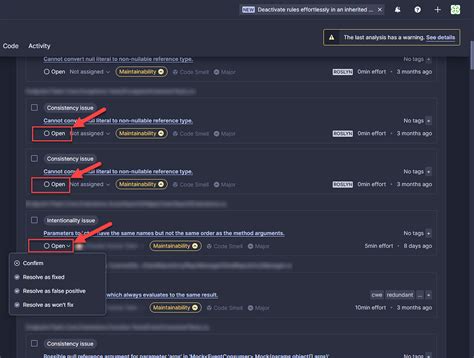 Resolving Issue As “false Positive” Or “wont Fix” Sonarqube Cloud Sonar Community