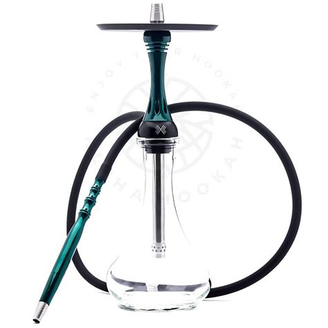 Alpha Hookah Model X Green Candy Rus Premium Nargile Takımı