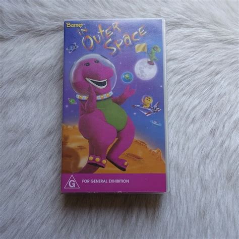 Vintage Barney In Outer Space Vhs Vtg Barney Tv Show Vhs Vintage