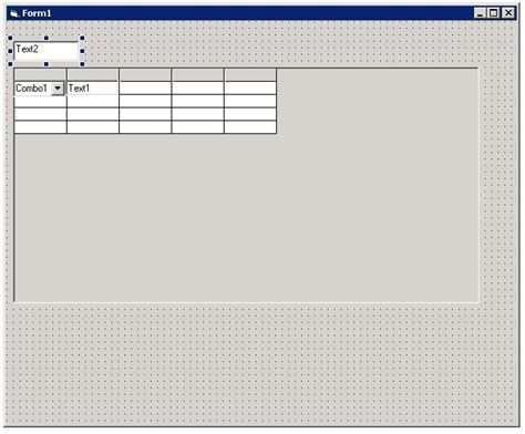 Combobox And Text Box Move In Msflexgrid Using Tab Key Vbforums