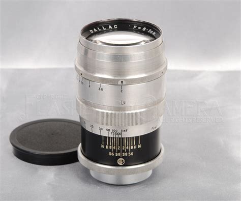Dallmeyer Dallac 85mm F2 L Flashback Camera