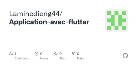 Github Laminedieng44application Avec Flutter