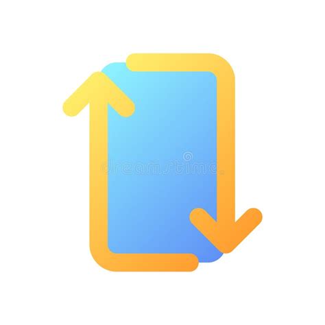 Repeat Pixel Perfect Linear Ui Icon Stock Vector Illustration Of Page