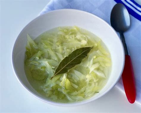 Sopa De Repollo Receta Ekilu