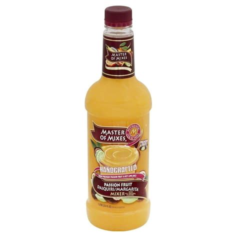 Master Of Mixes Margarita Mix Passionfruit Daiquiri 1 Lt Walmart