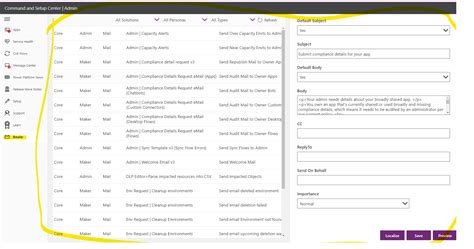 Coe Starter Kit Feature Configure Email Ux Redo · Issue 4489 · Microsoftcoe Starter Kit