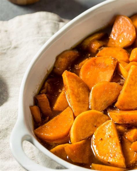 The Best Southern Style Candied Yams Easy Recipe · Linen And Wildflowers
