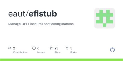 Github Eaut Efistub Manage Uefi Secure Boot Configurations