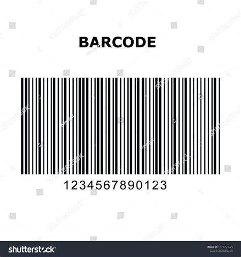 1d Onedimensional Barcode Types Set Collection Stock Vector Royalty Free 1577763625