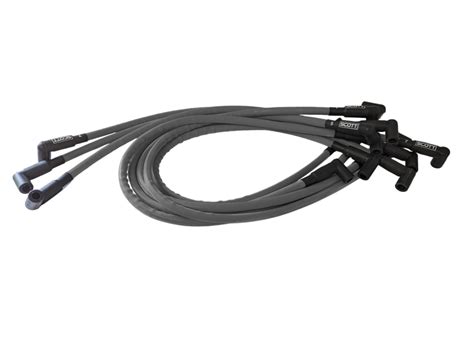 Small Block Chevy Under Header 300 Ohm High Performance Spark Plug Wire Set Scott Performance Wire