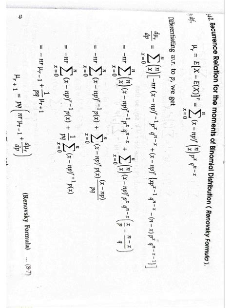 Binomial Distribution Unit 5 Pdf
