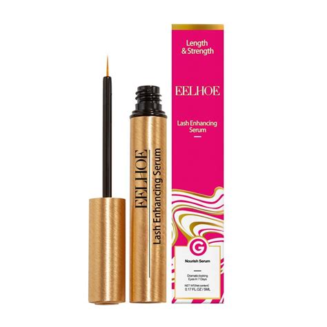 Eelhoe Liquid Natural Fiber Curly Eyelashes Dark Dense Moisturizing