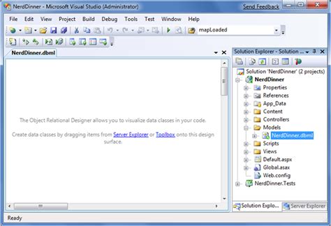Nerddinner Step 3 Building The Model
