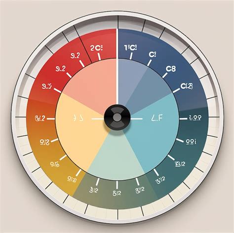 Premium Ai Image A Colorful Circular Object With A Multi Colored Center