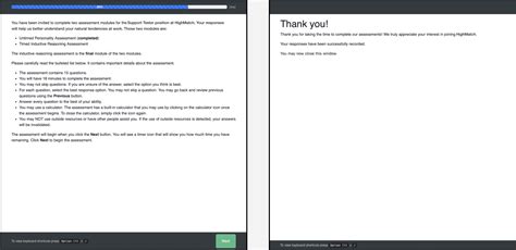 personalizing the participant s experience highmatch