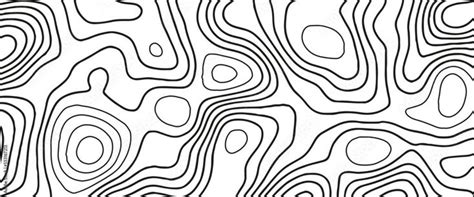 Vintage Topographic Map Background