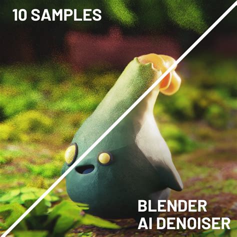 render cycles fast with ai denoiser blendernation