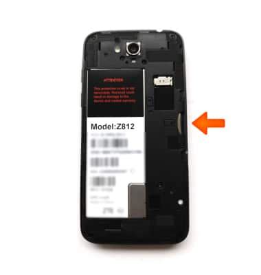 Zte Maven Z Insert Sim Memory Card At T