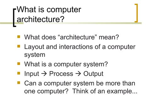Introduction To Computer Architecture Ppt Data Storage And