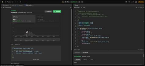 LeetCode Merge Two Sorted Lists DKMonster