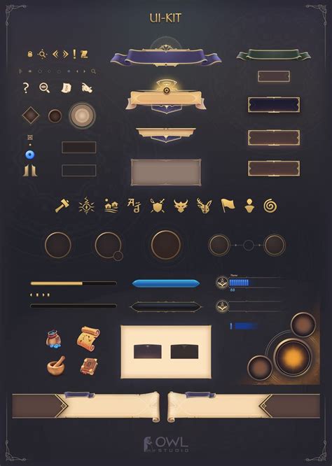 Artstation Uxui Design For The Journey Across Raava Game In 2025 Ui Ux Design Game Ui
