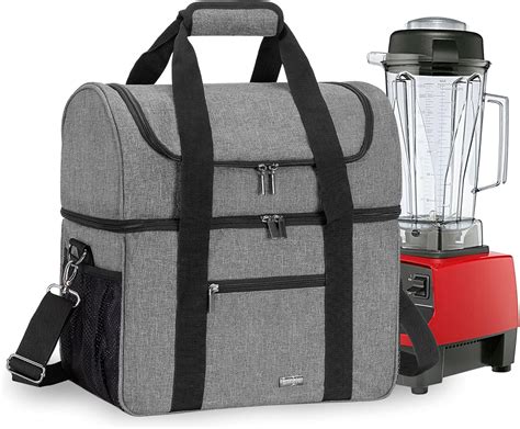 Luxja Carrying Case For 64 Oz Vitamix Blender Travel Bag