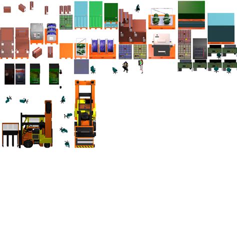 RPG Maker MV Floor Objects Tileset In WFC Style By Puffolotti4iji On DeviantArt