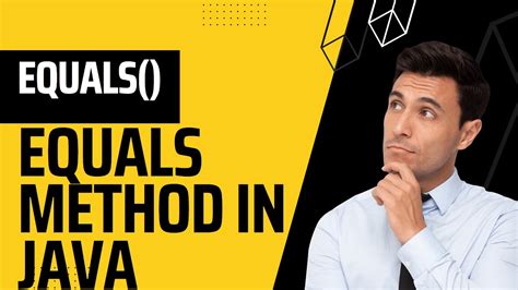 Equals Method In Java Equals Method Of String Class In Java
