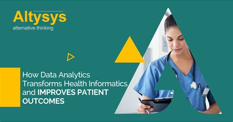 Creating Value With Data Analytics In Health Informatics Altysys