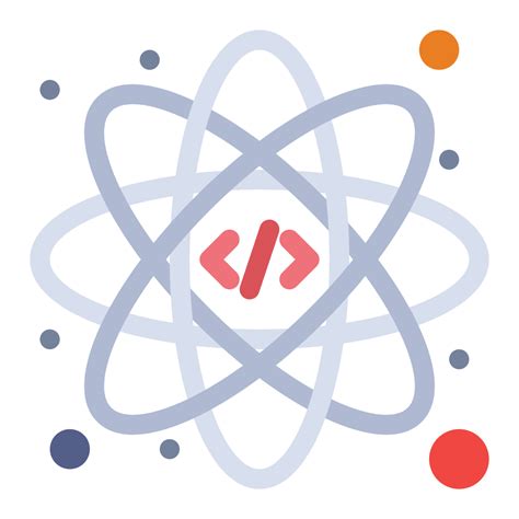 Atom Coding Web Icon Download On Iconfinder