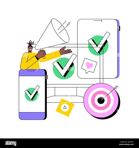 Multi Device Targeting Abstract Concept Vector Illustration Cross