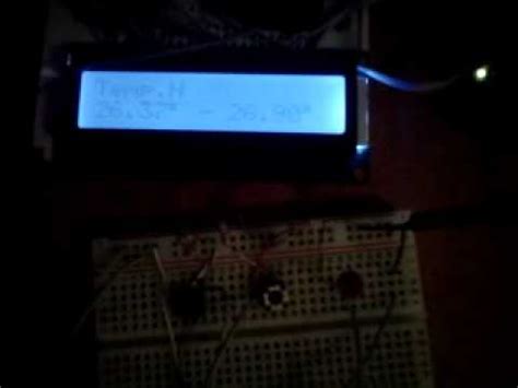 LM35 Arduino LCD Push Button YouTube