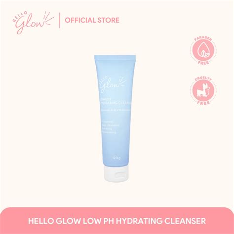Hello Glow Low Ph Hydrating Cleanser 120g Facial Wash Gentle
