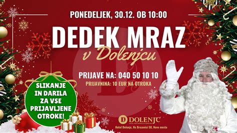Dedek Mraz V Dolenjcu Hotel Dolenjc Novo Mesto Slovenija