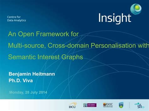 Benjamin Heitmann Phd Defence Talk An Open Framework For Multi Source