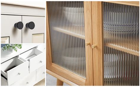 Lontan 15 Pack Brushed Brass Cabinet Knobs Kitchen Cabinet Knobs Modern Drawer Knobs Gold