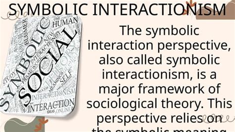 Symbolic Interactionalism For Grade 11 Senior High School Pptx