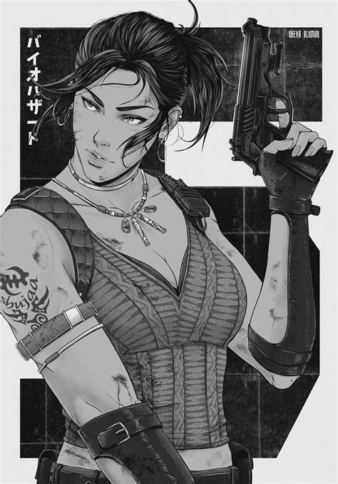 Sheva Alomar Resident Evil And More Drawn By Jhony Caballero Danbooru