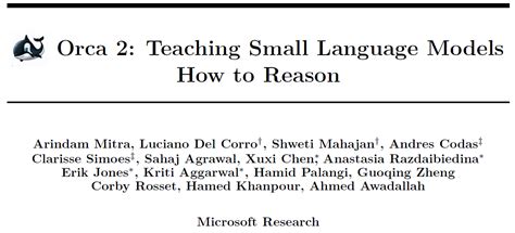 Orca 2 Teaching Small Language Models How To Reason