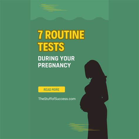 7 Routine Tests During Your Pregnancy ⋆ The Stuff Of Success