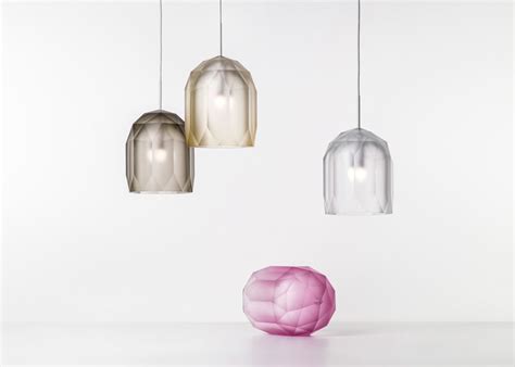 Polygons Pendants Combine 3d Modelling With Glass Cutting