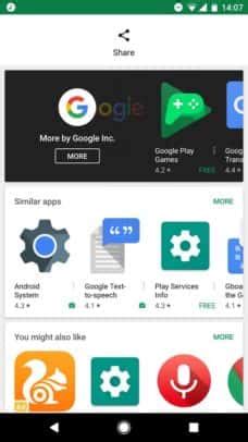 Google Testing Play Store UI With Less Obvious App Separation