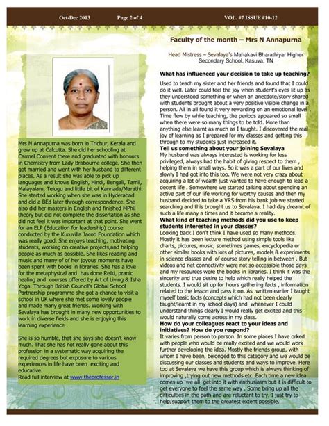 Inspiring Teachers Oct Dec 2013 Pdf