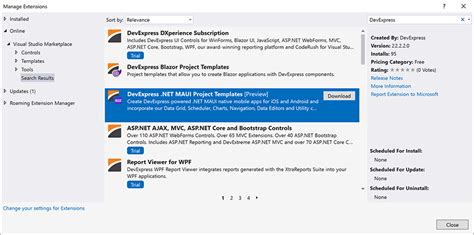 Project Templates Net Multi Platform App Ui Devexpress Documentation